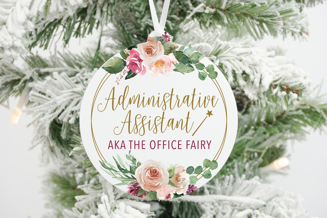 Administrative Assistant Ornament Admin Assistant Ornament - Etsy