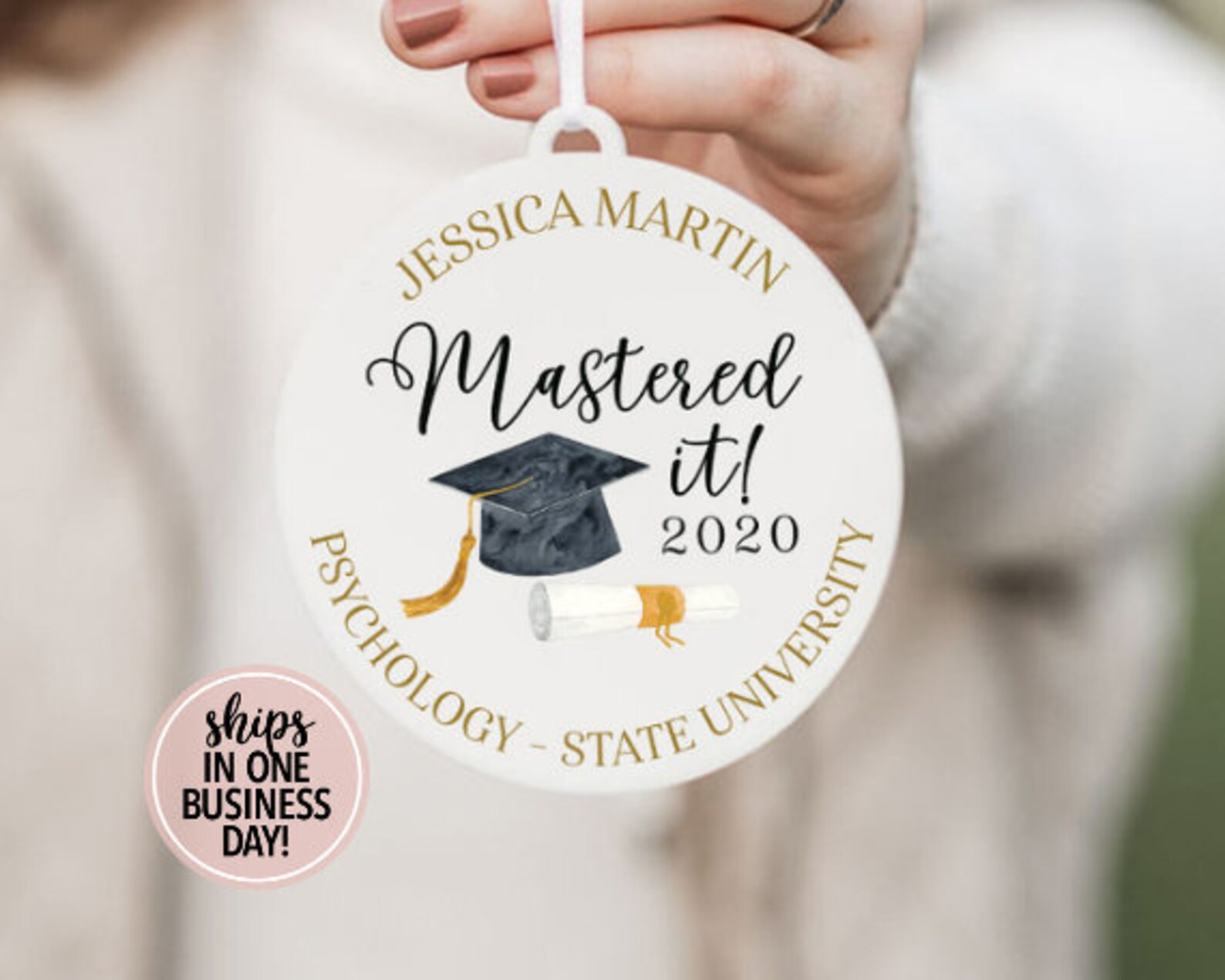 Personalized Mastered It Graduation Ornament Personalized | Etsy