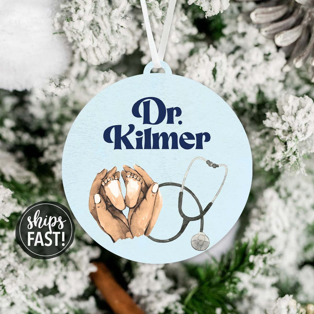 Personalized OB-GYN Ornament | Custom Obgyn Ornament Custom Doctor ...