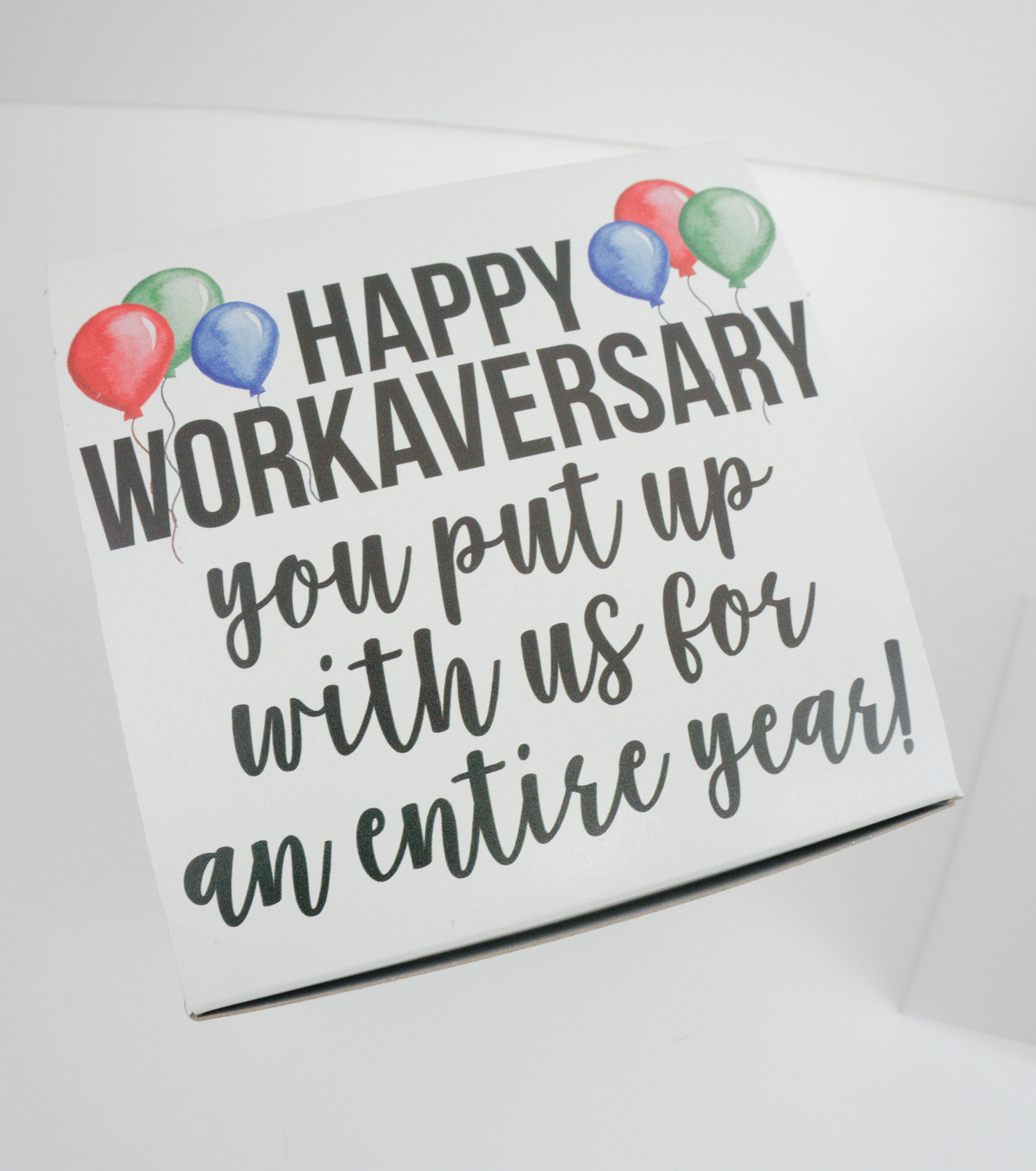 Happy Work Anniversary Gift Box Happy Workaversary Gift Box - Etsy Happy Work Anniversary Gift Box Happy Workaversary Gift Box - Etsy