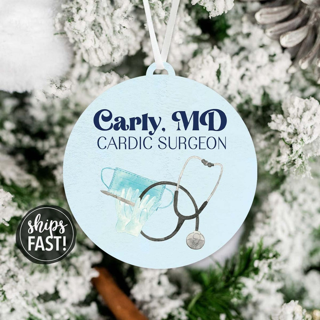 Personalized Surgeon Ornament | Custom Surgeon Ornament Surgeon ...