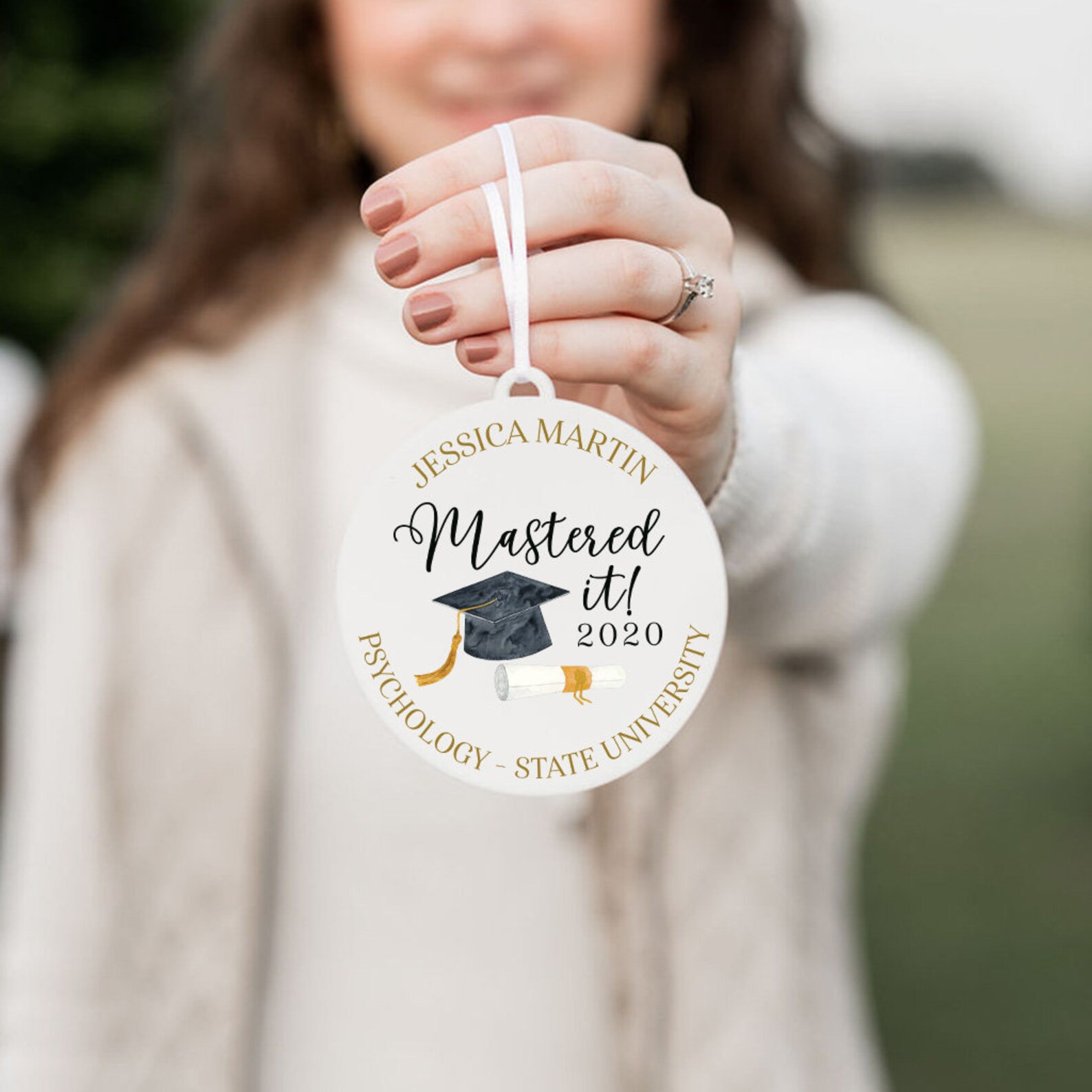 Personalized Mastered It Graduation Ornament Personalized | Etsy