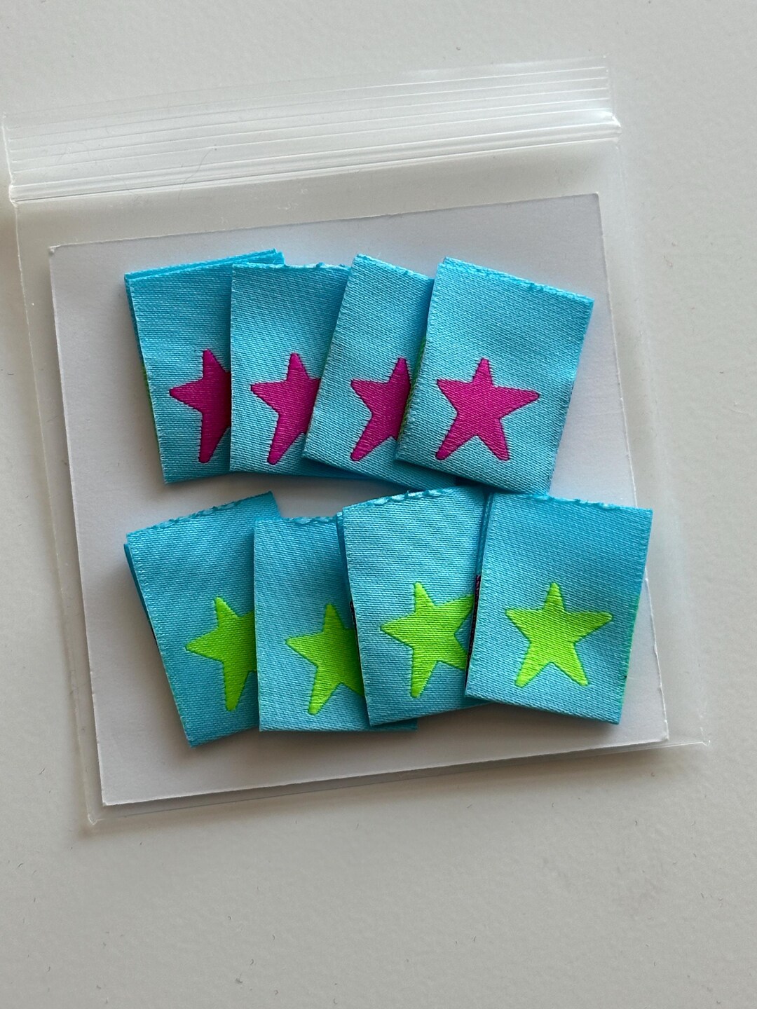 Sew in Reversible Whimsical Star Labels - Etsy