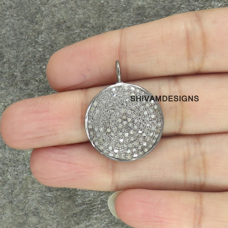 Disc Pendant - Etsy