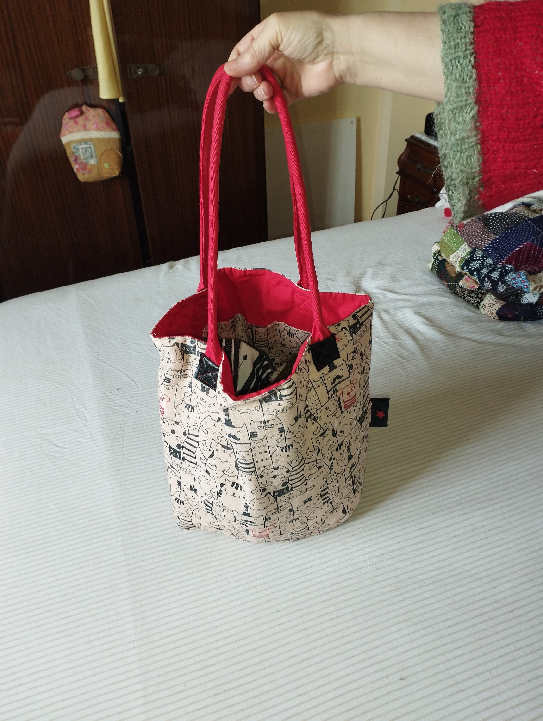 Handmade Fabric Bags - Etsy