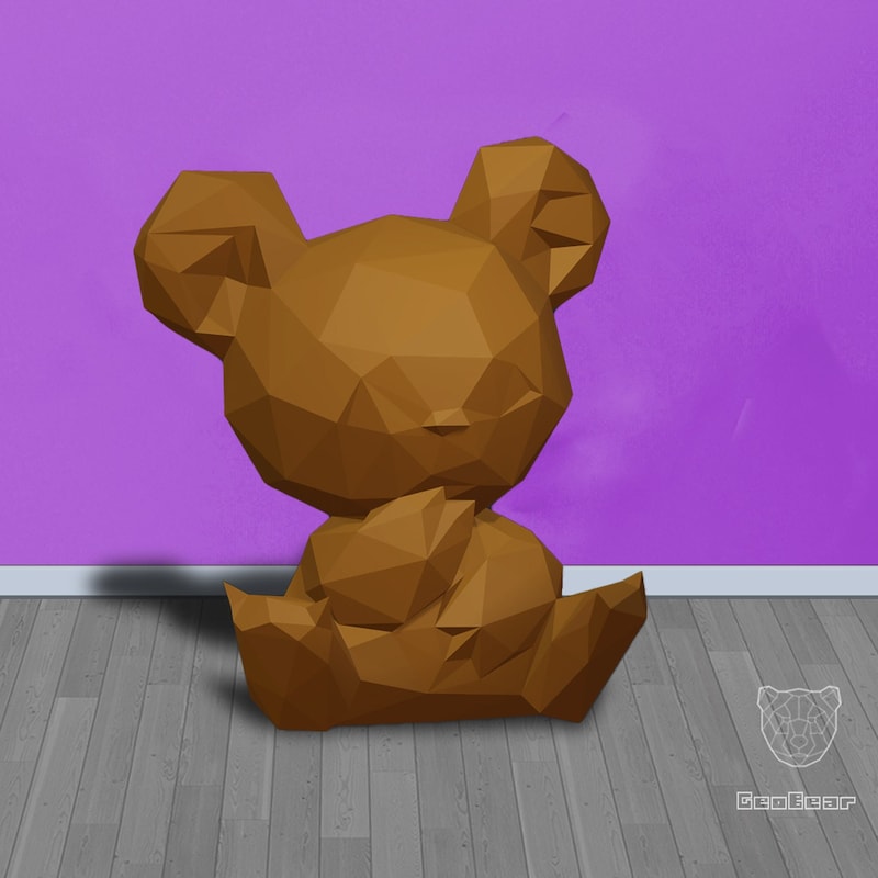 Bear Papercraft - Etsy