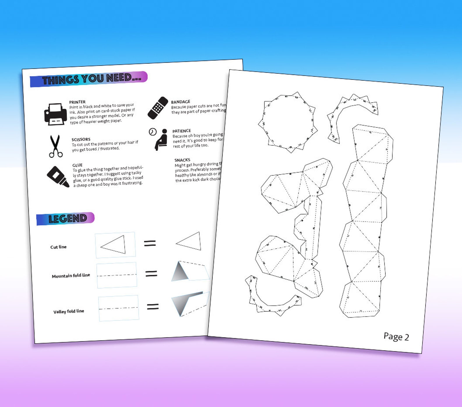 Geometric Papercraft Chihuahua, Low Poly Dog, Papercraft Chihuahua ...