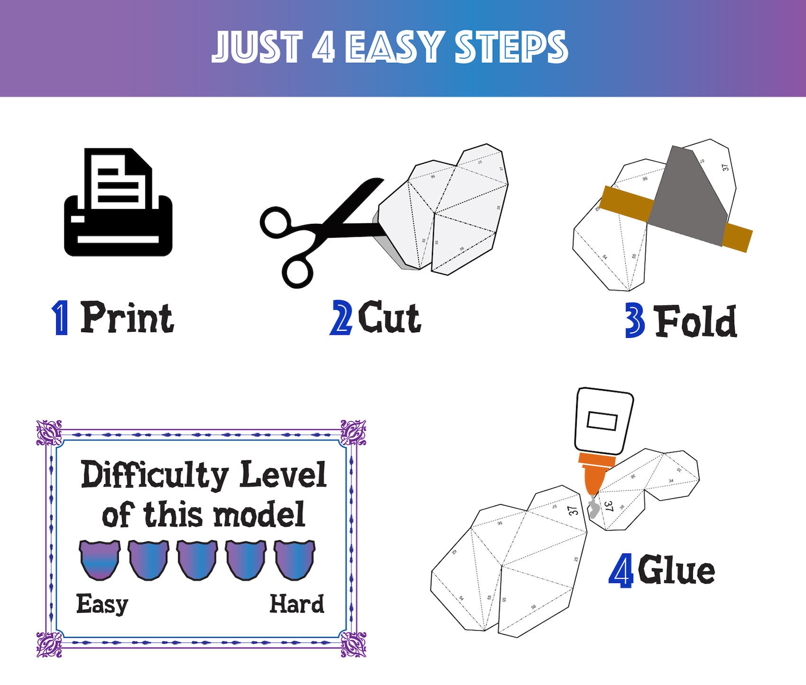 Low Poly Pokemon Lapras Papercraft Template Geometric Lapras, Abstract ...