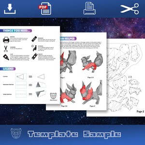 Low Poly Flareon Papercraft Template- Geometric Pokemon, Abstract ...