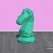 Papercraft Knight Chess Piece Template- Geometric Low Poly Knight Chess ...