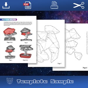 Papercraft Low Poly Bonsai Tree - Geometric Tree, Abstract Bonsai - DIY ...