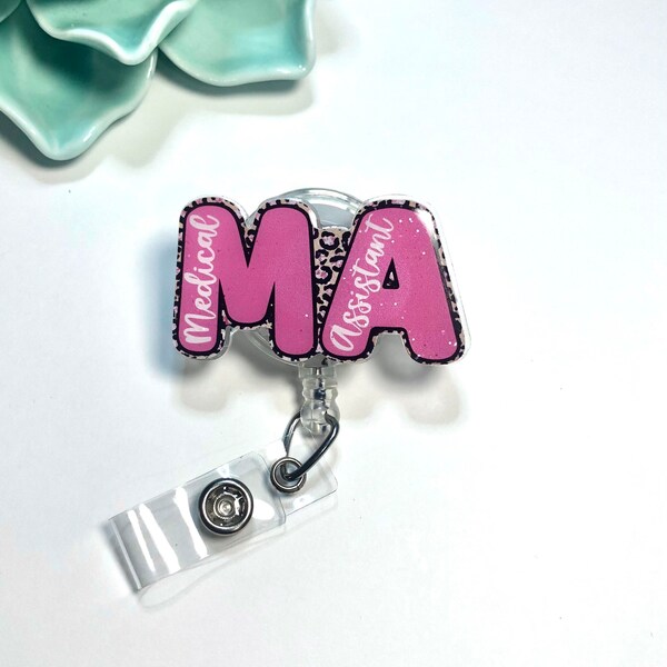 Medical Assistant Badge Card - Etsy