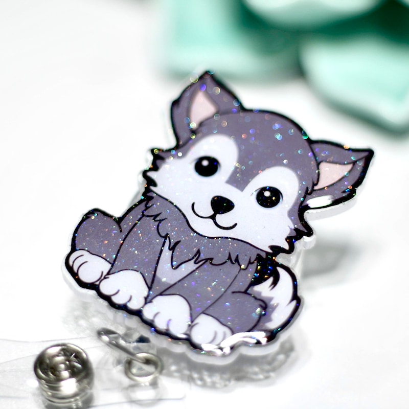 Wolf Badge Id Reel - Etsy