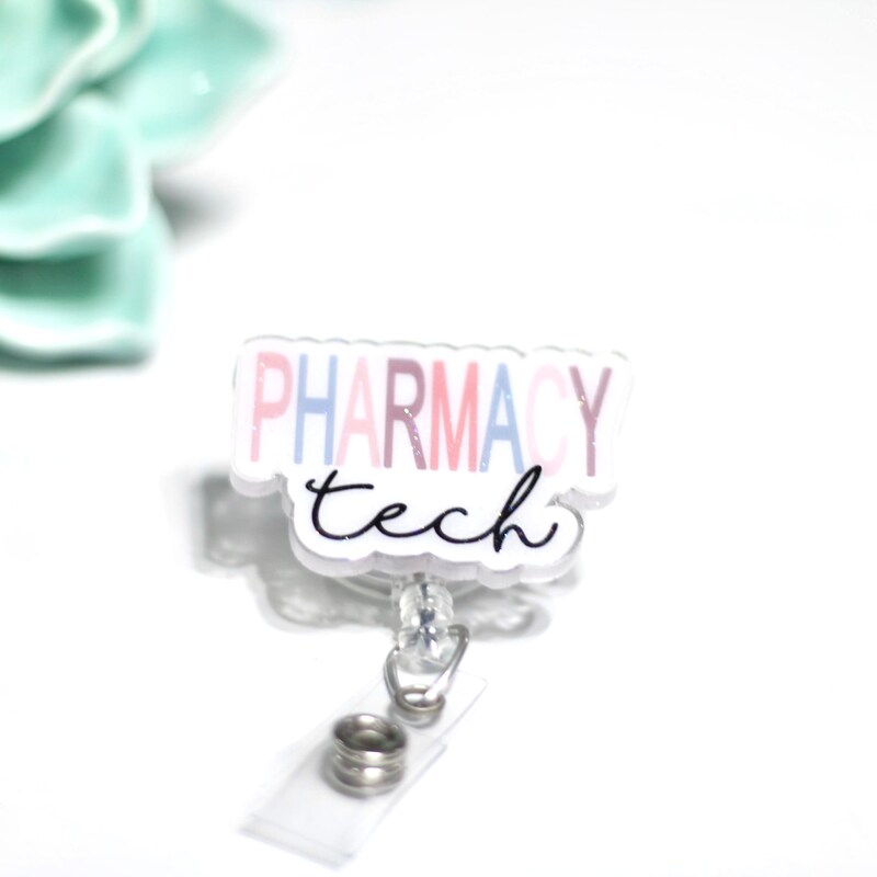 Pharmacy Tech Badge - Etsy