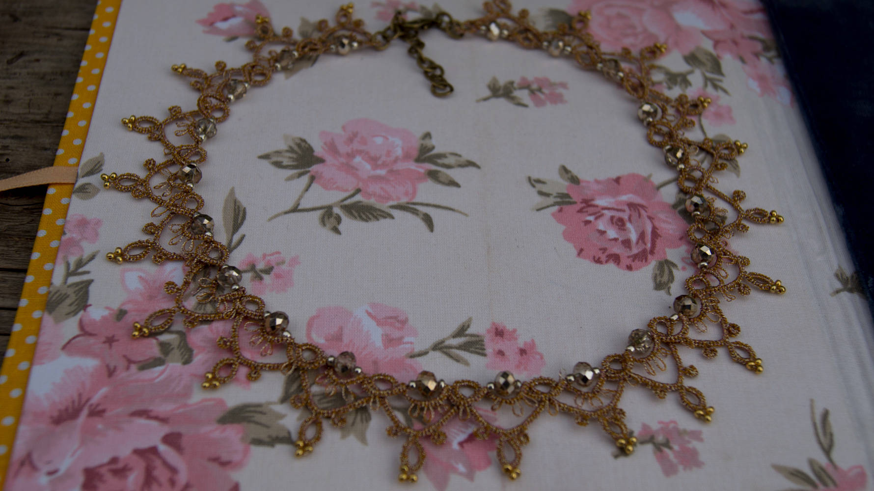 Edwardian Choker Necklace for Bride Tatting Necklace - Etsy