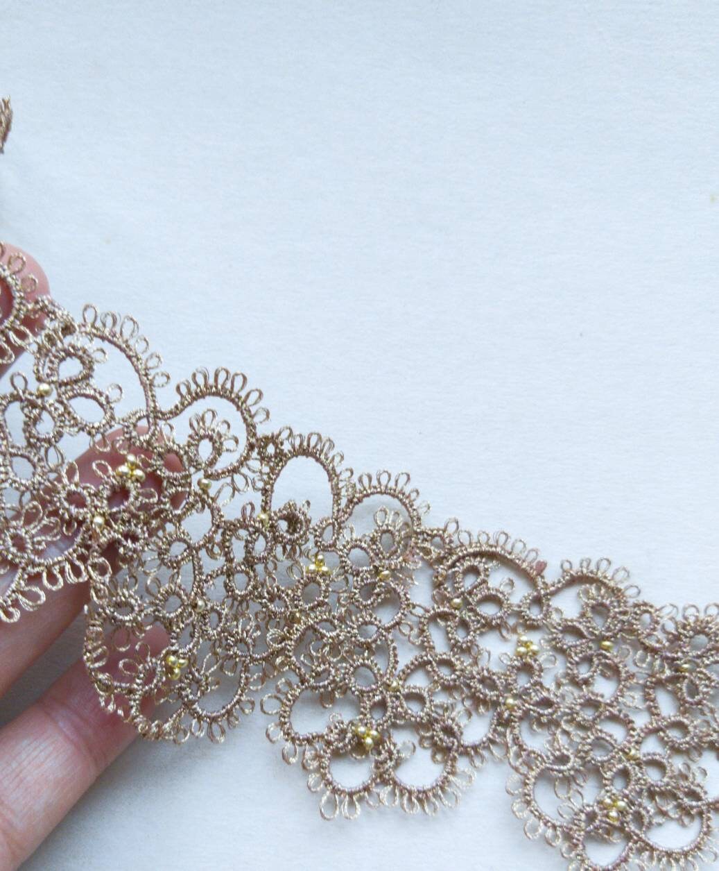 Rose Gold Lace Choker Victorian Style Wide Chokers for Women - Etsy