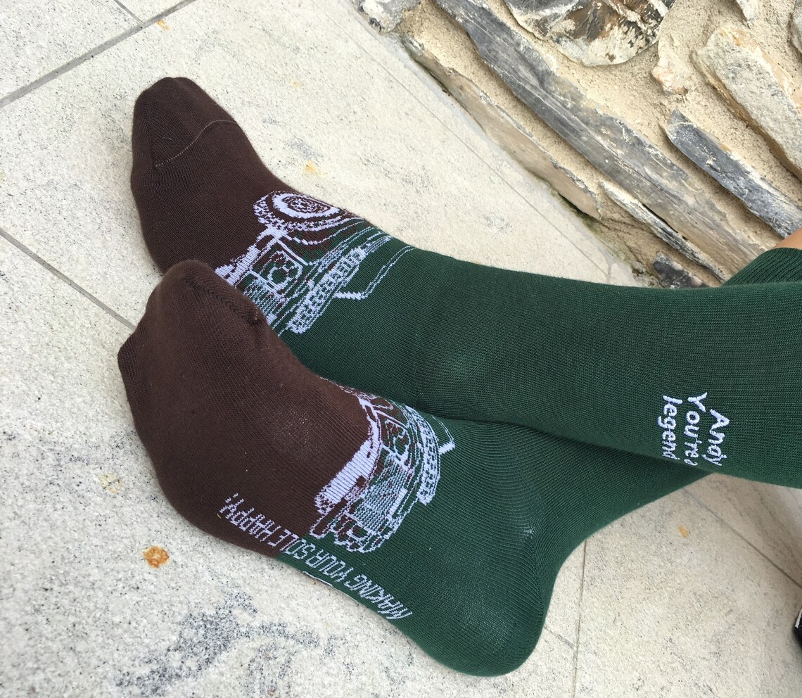 Men's 'legendary off Roader' Socks Personalised via Embroidery ...