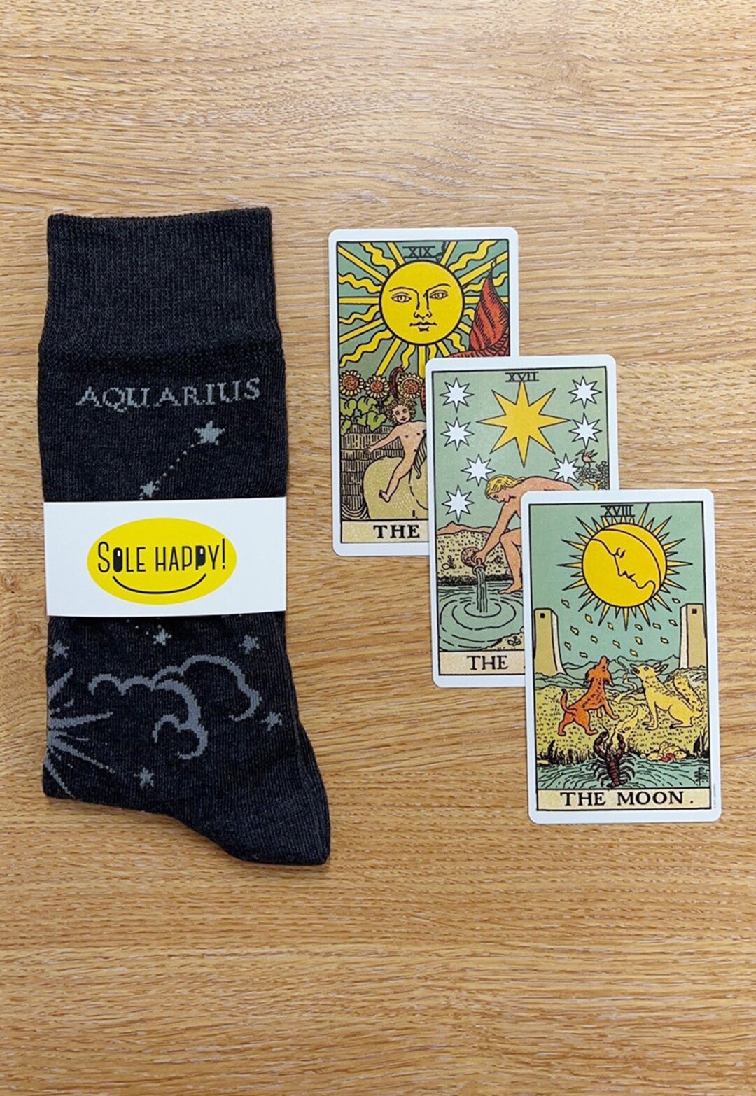 Men's Zodiac Constellation 'aquarius' Socks, Personalised as Required ...
