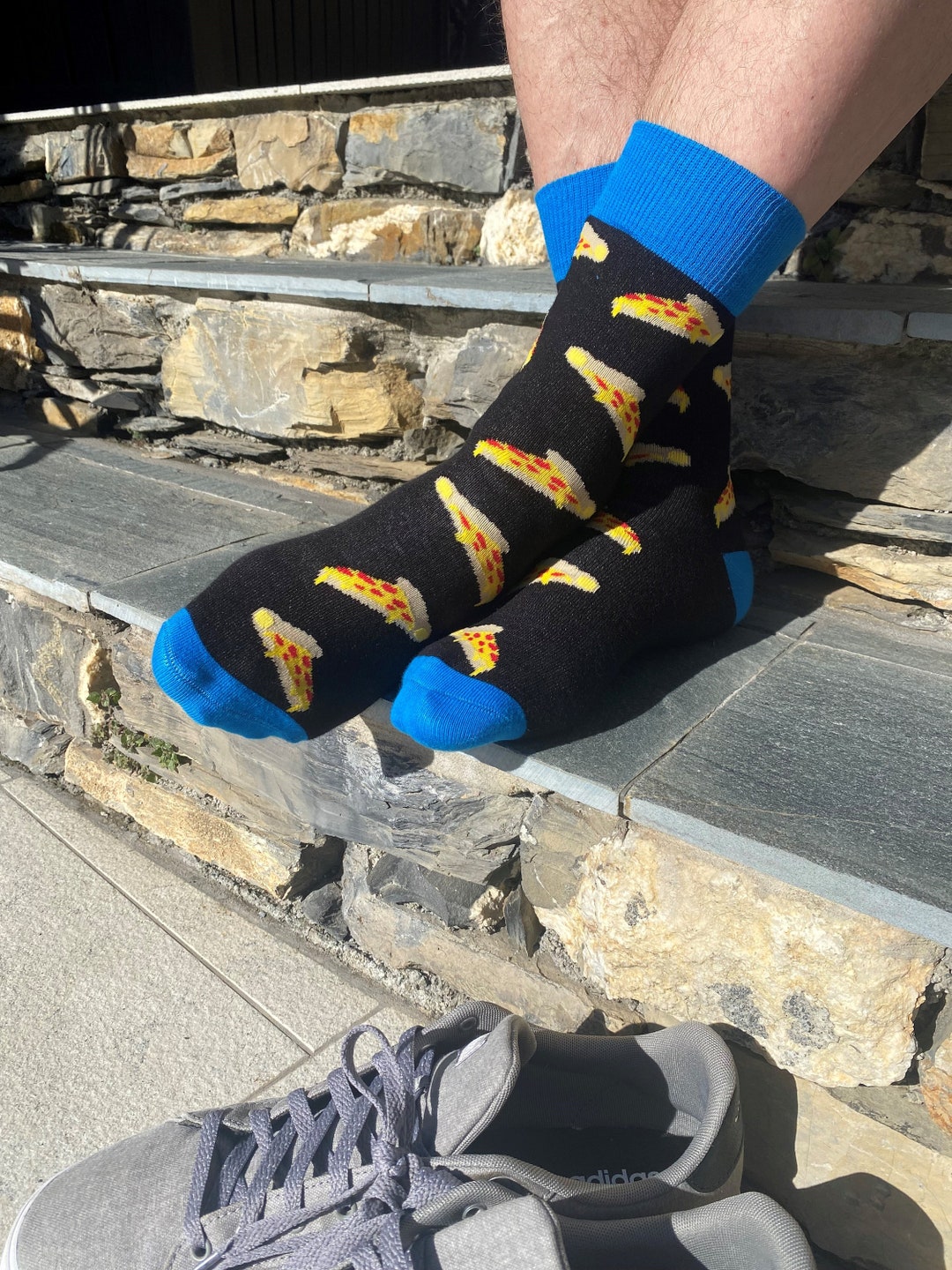 Unisex Adult ‘pizza Slice’ Cotton Rich Socks, Personalied to Order via ...