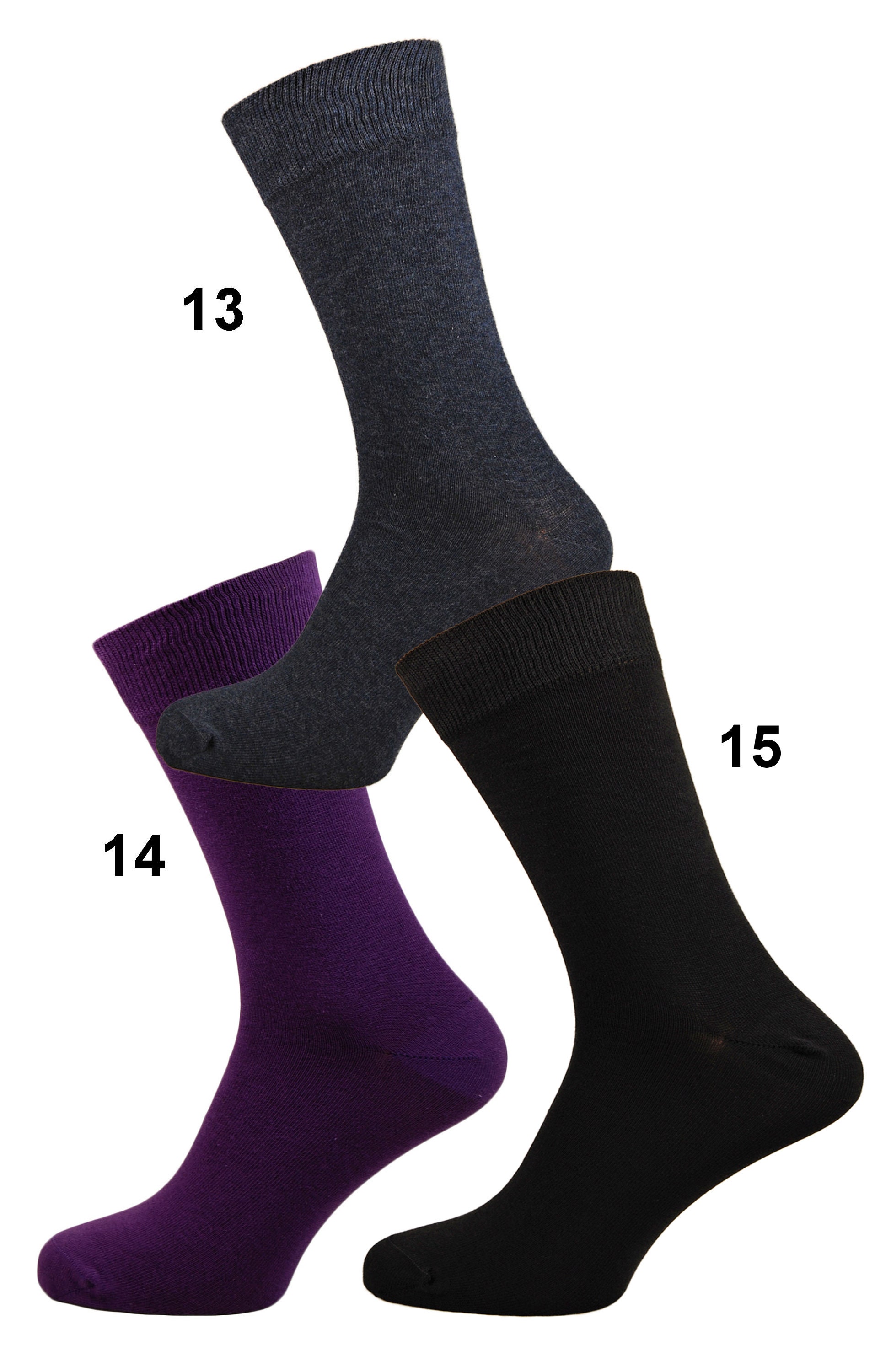 Single Pair Ladies Bespoke Monogram Embroidered Dress Socks. 15 Sock ...