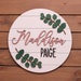 Shiplap Sign, 3D Wood Custom Nursery Round Name Sign, Child Baby Name ...