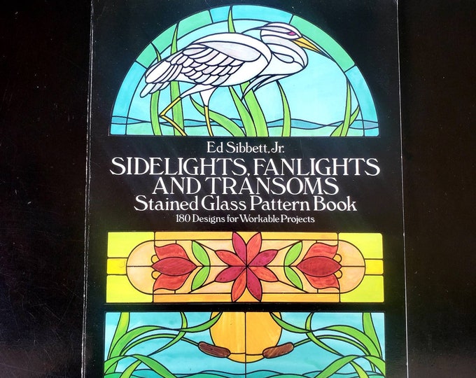Stained Glass Pattern Book - Sidelights, Fanlights and Transoms Stained ...