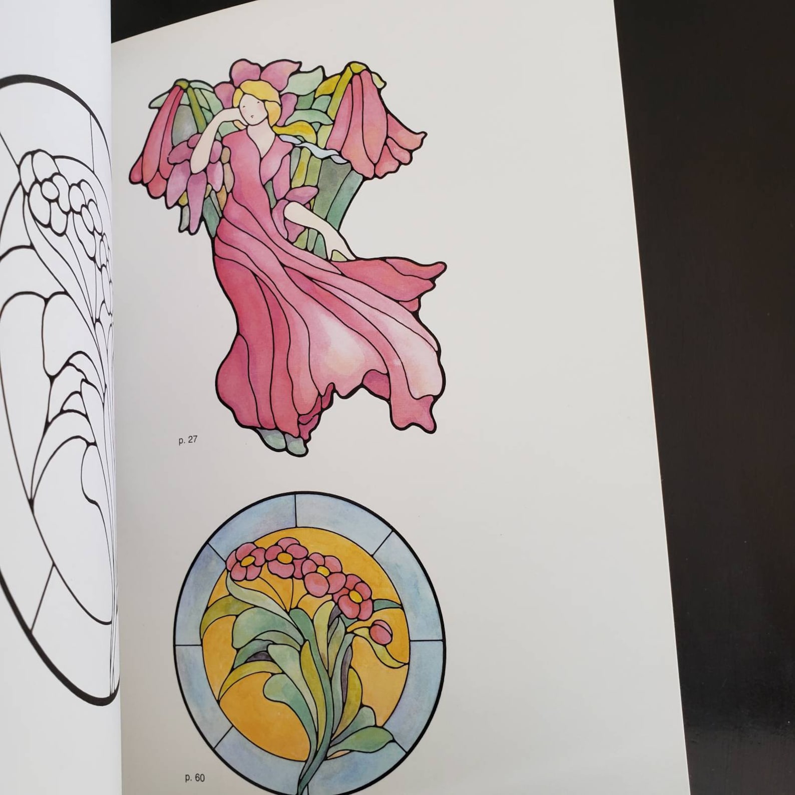 Stained Glass Pattern Book Victorian Suncatchers Stained - Etsy