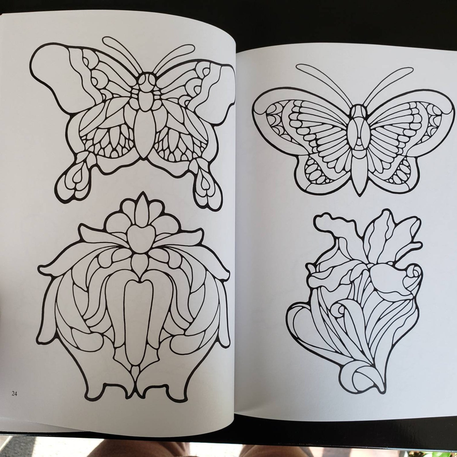 Stained Glass Pattern Book Victorian Suncatchers Stained - Etsy