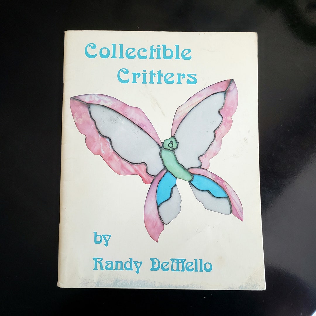 Stained Glass Pattern Book - Collectible Critters by Randy Demello - Etsy