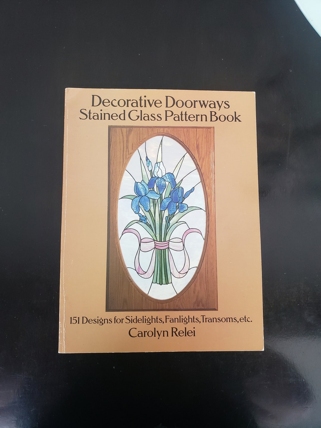 Stained Glass Pattern Book - Decorative Doorways Stained Glass Pattern ...