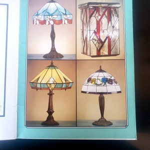 Stained Glass Pattern Book Elegant Lamps Two by Brian - Etsy