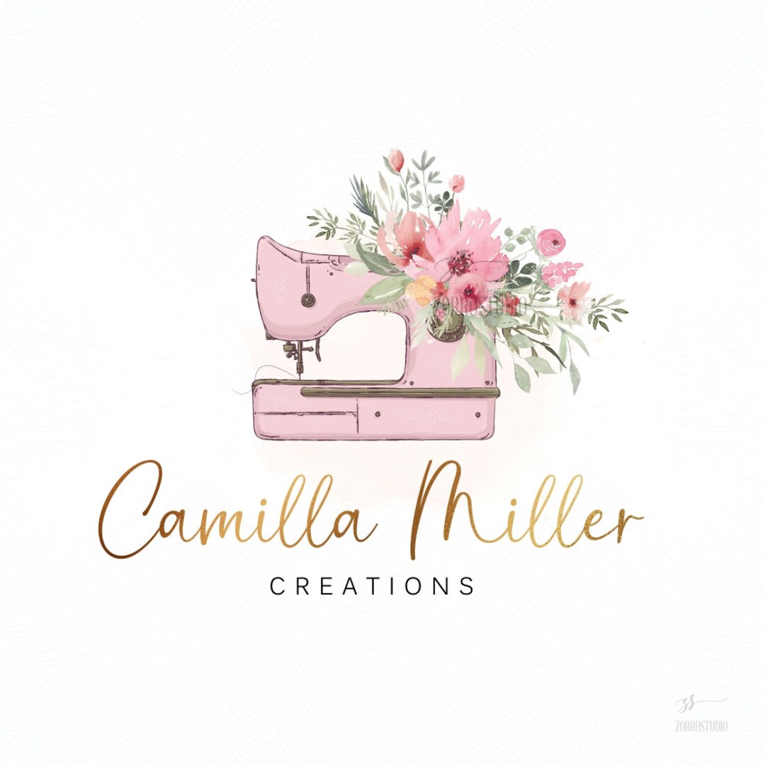 Premade Logo Sewing Logo Sewing Machine Sew Logo Tailor - Etsy Australia