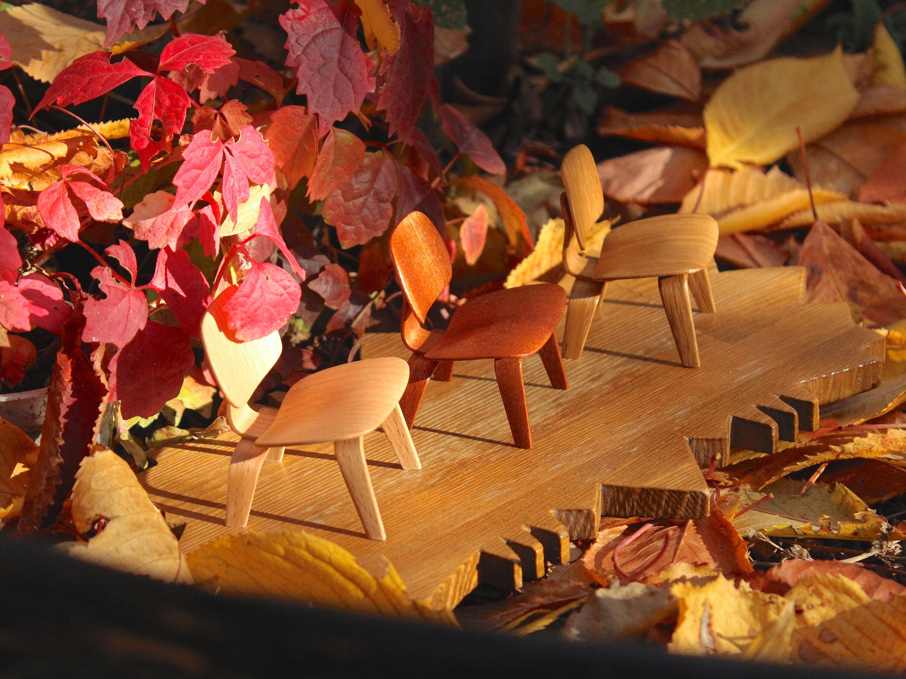 1:12 Scale Miniature Mid Century Modern Design Handcrafted - Etsy