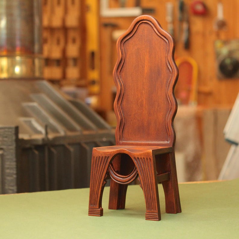 1/6 Scale Dr Doctor Who Tardis Wooden Chair - Etsy
