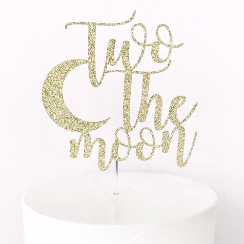 Paper & Party Supplies Two Little Star Party Two Cake Topper 2nd ...