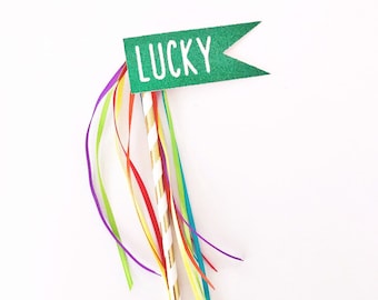 Lucky Cake Topper - Etsy