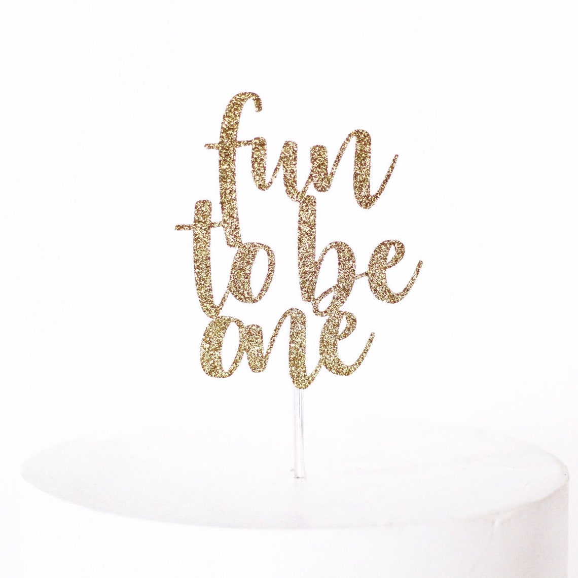 Fun to Be One Cake Topper One is Fun Cake Topper 1st - Etsy