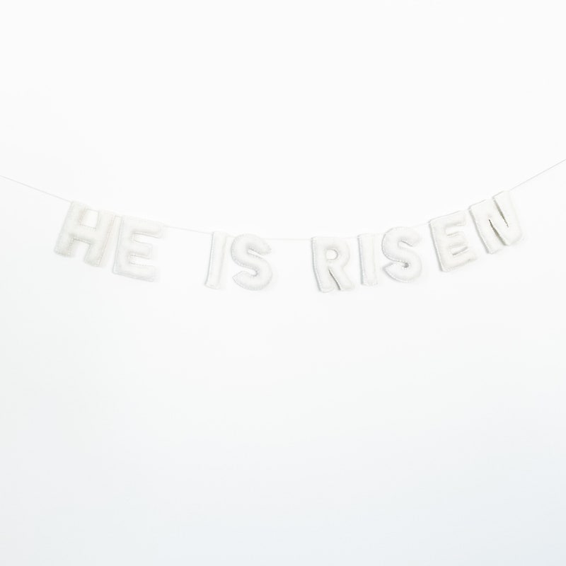 He is Risen Banner - Etsy