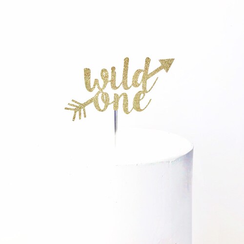 Wild One Cake Topper 1st Birthday Smash Cake Topper Safari - Etsy
