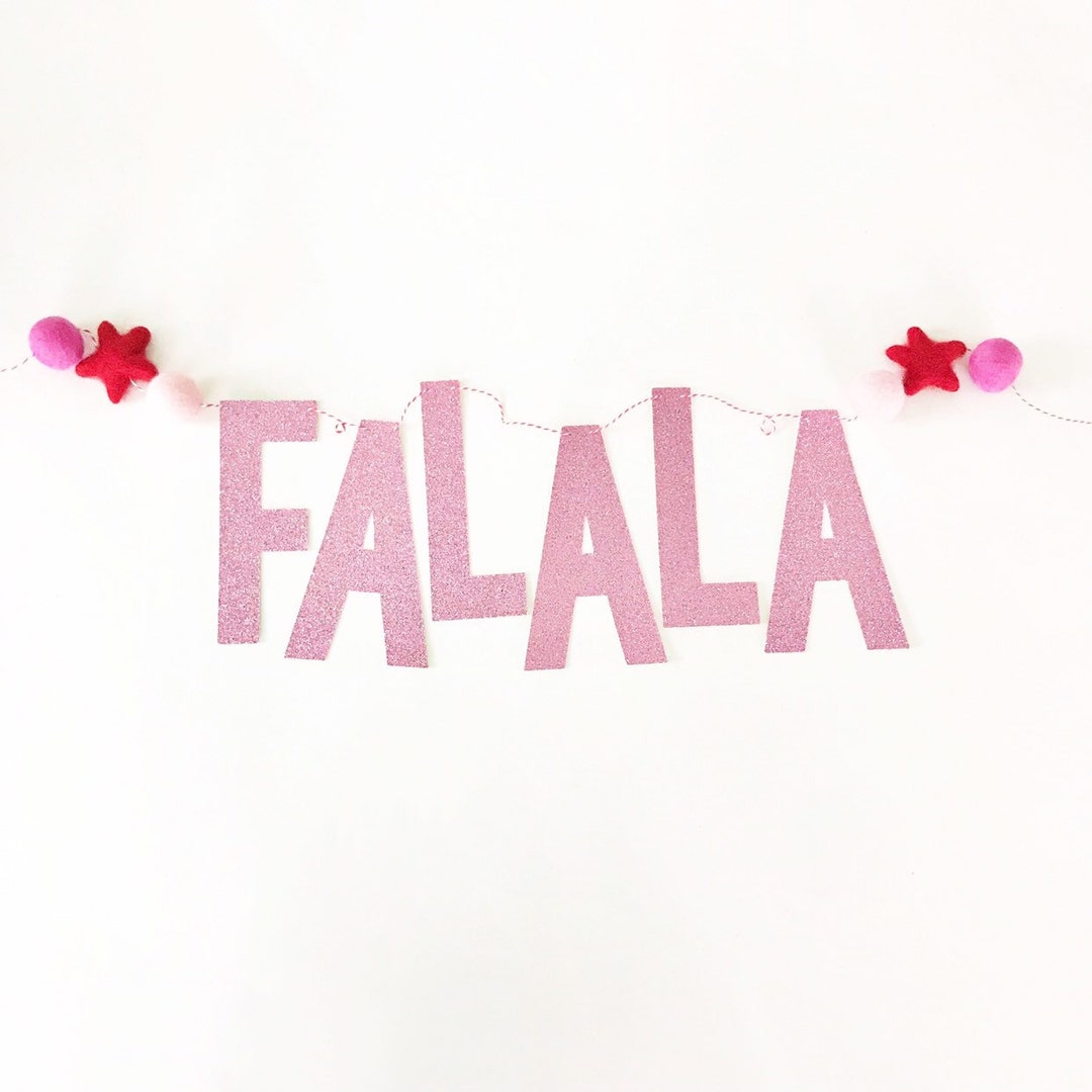 Falala Christmas Banner - Etsy