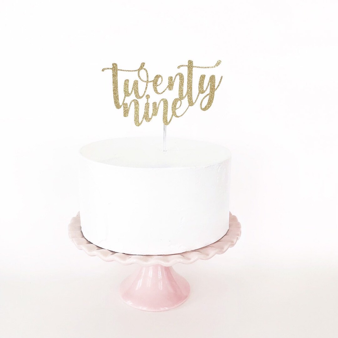 Twenty Nine Cake Topper | 29 Cake Topper | 29th Birthday | Milestone ...