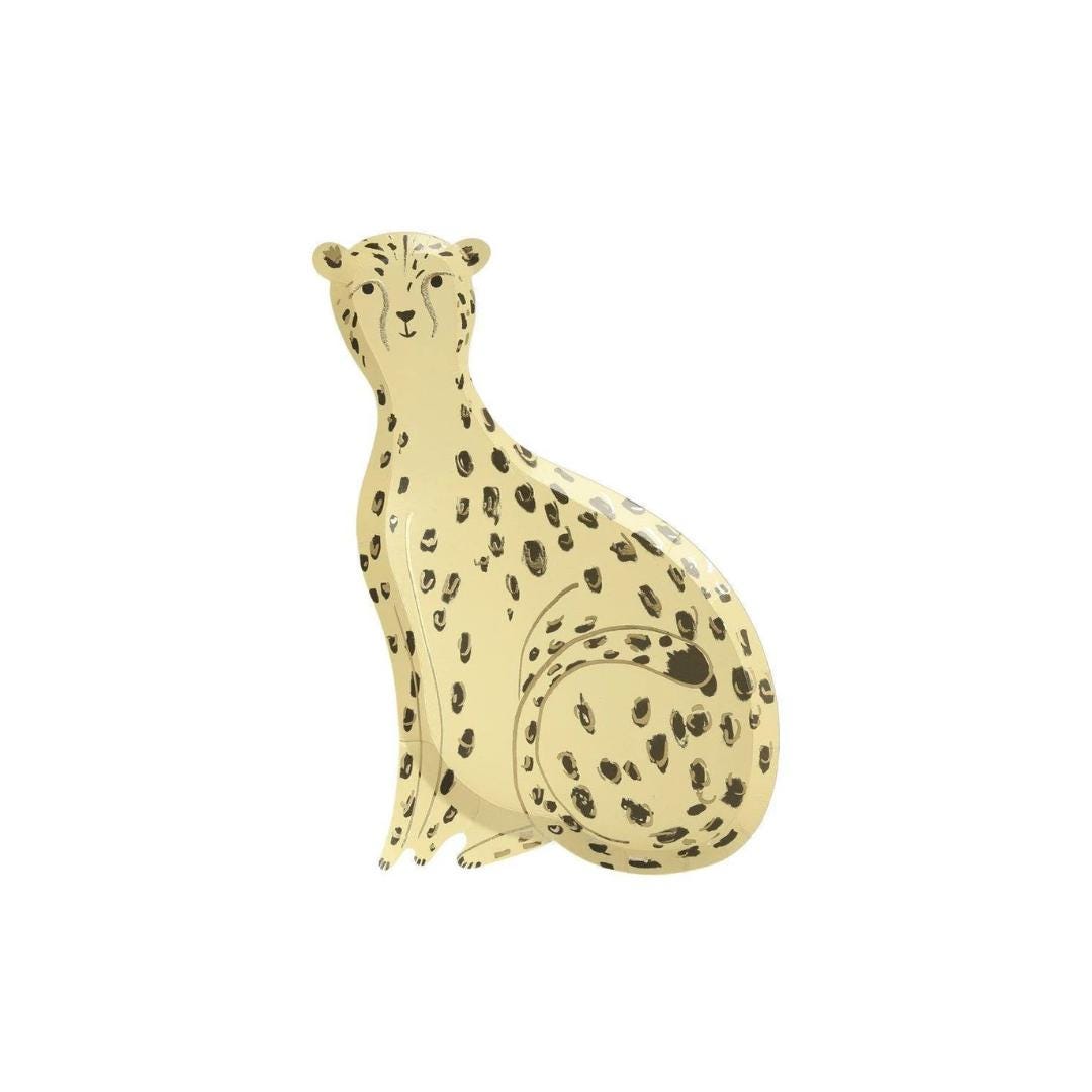 Cheetah Paper Plates | Safari Birthday Party | Jungle Party | Jungle ...