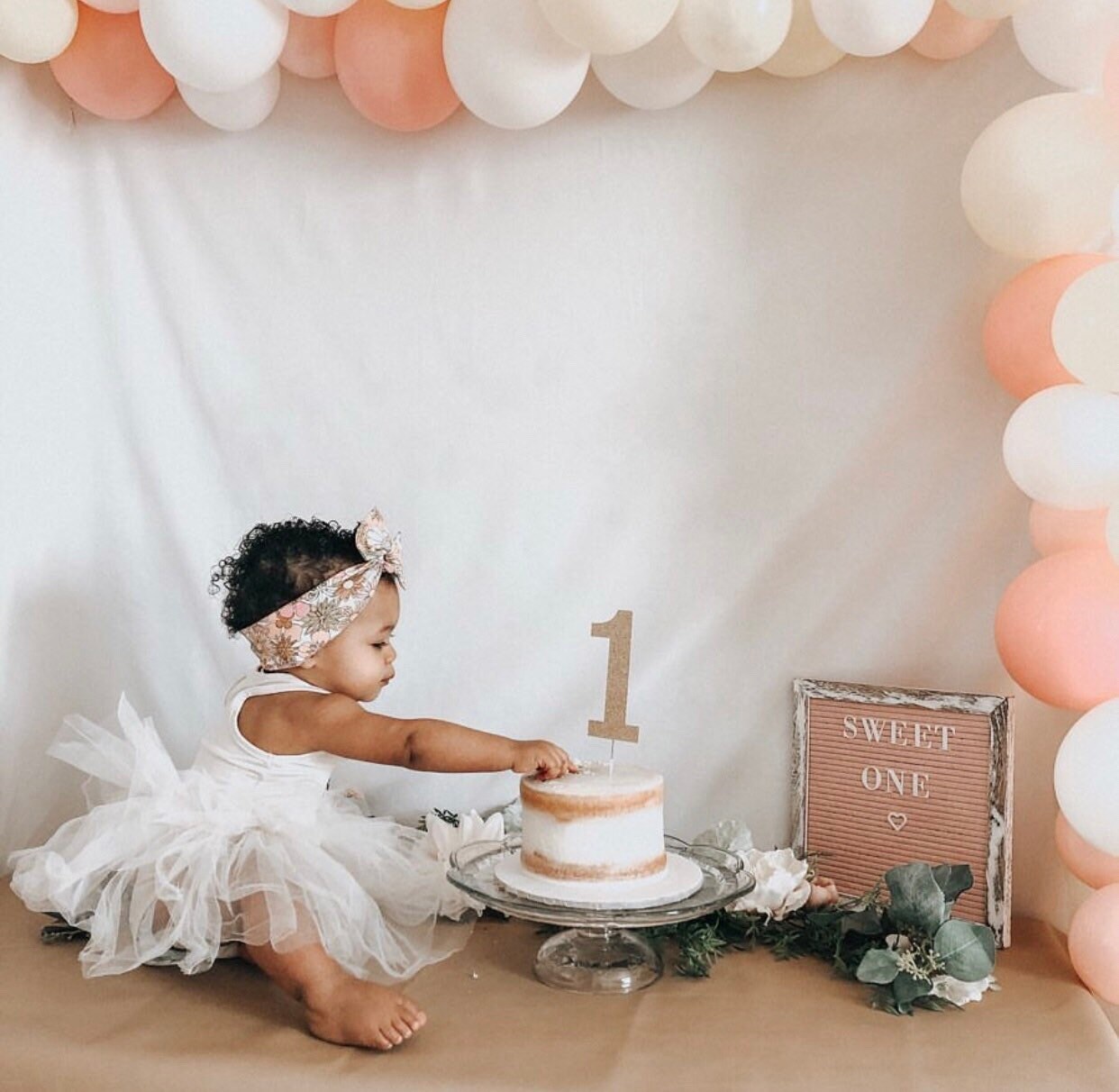 One Cake Topper Number 1 Topper First Birthday Topper | Etsy