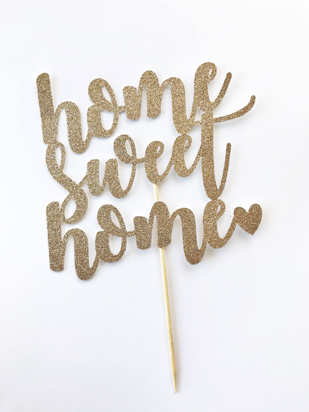 Home Sweet Home Cake Topper - Etsy