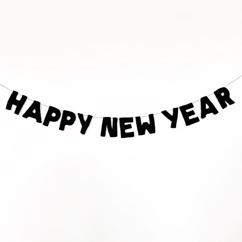 Happy New Year 2023 Banner Printable / New Years Eve Party - Etsy