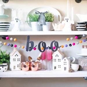 Boo Halloween Banner - Etsy