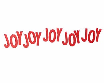 Joy Banner | Etsy