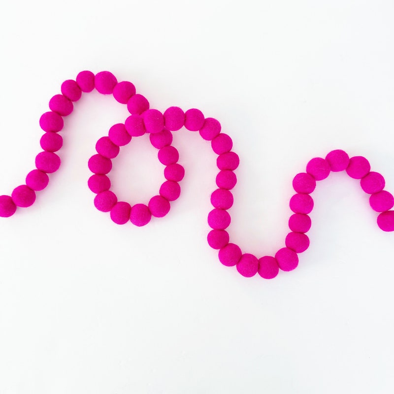 Pink Garland - Etsy