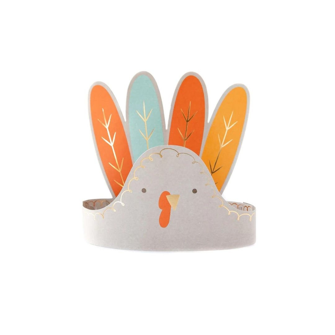 Turkey Hats | Turkey Crowns | Thanksgiving Party Hats | Thanksgiving ...