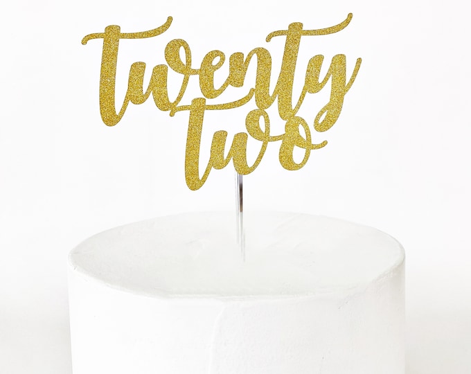 Happy 80th Cake Topper Custom Age Cake Topper 80th - Etsy